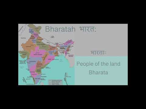 Meaning of Bharata Desha