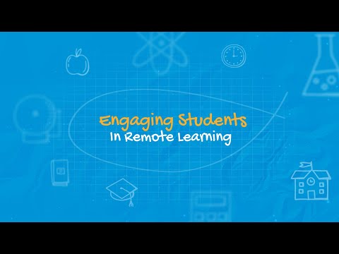Working Remotely with Early Elementary Learners: Engaging Students in Remote Learning