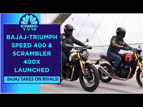 Bajaj Triumph Launches The Speed 400 And Scrambler 400 In India | CNBC TV18