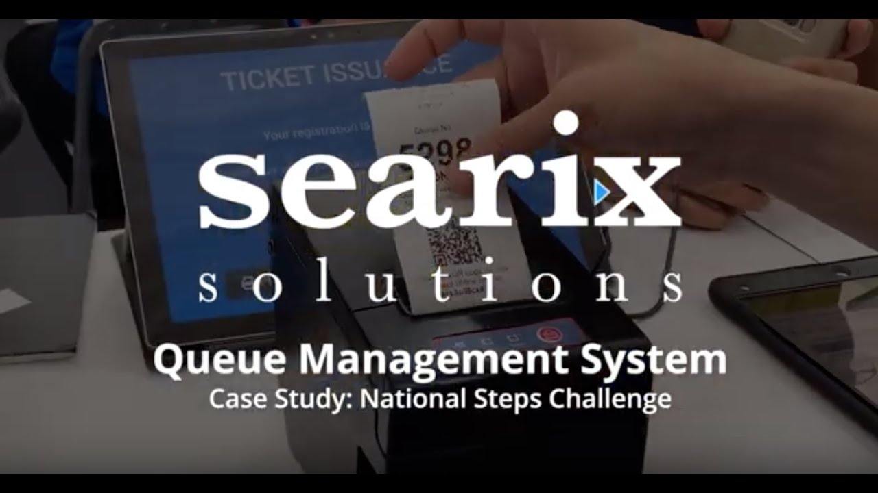 Queue Management System Case Study: HPB National Steps Challenge -- Searix Events Systems