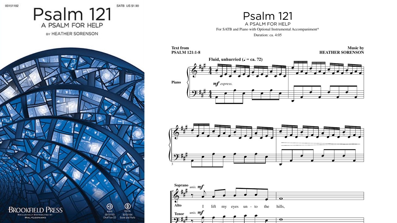 Psalm 121 (A Psalm for Help) | SATB Choir | Arr. Heather Sorenson