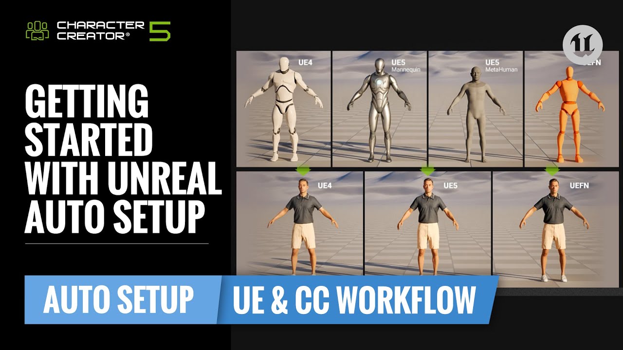 UE New Workflow -1 : How to Export Characters from CC5 for Seamless Use in Unreal - Unreal ...