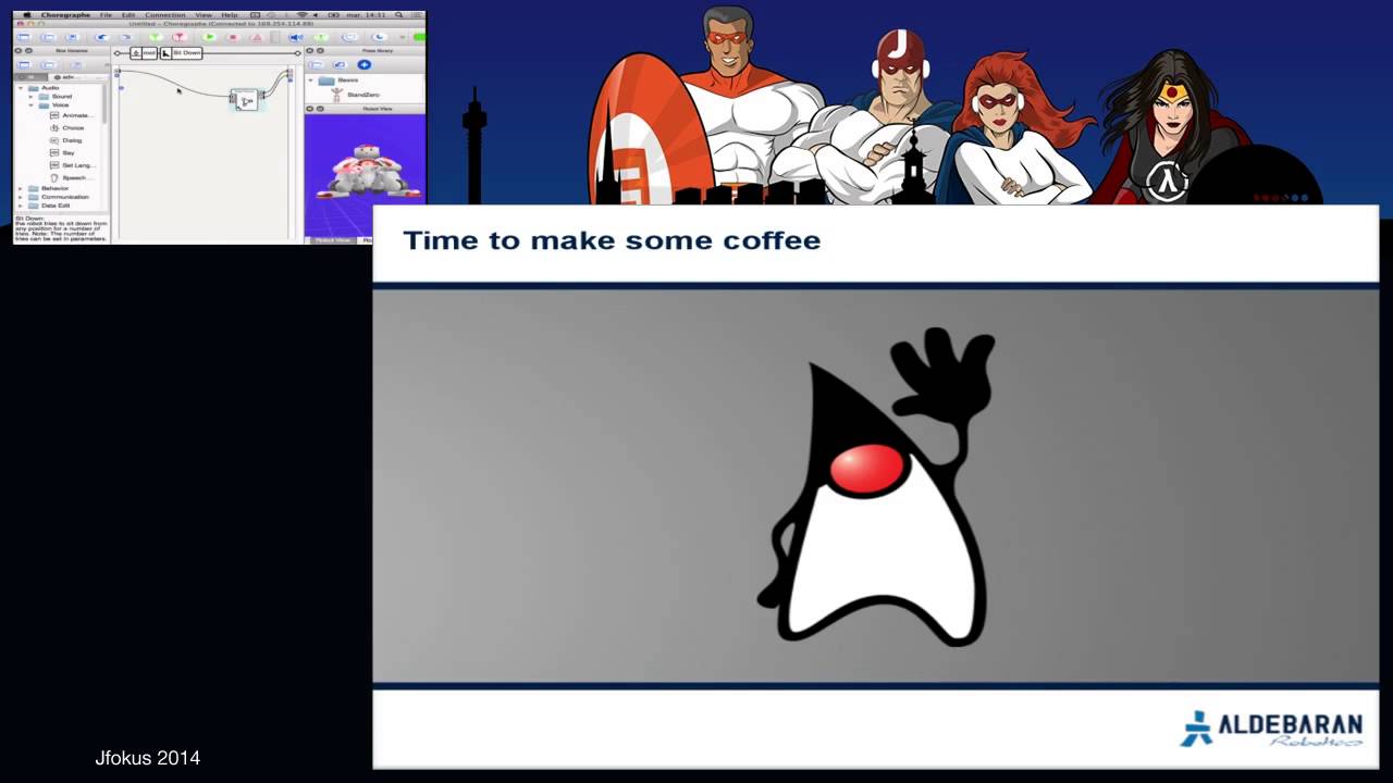 Controlling NAO robot with Java
