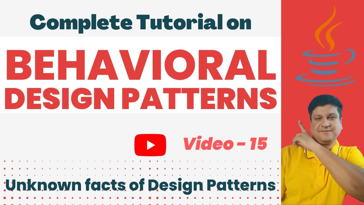 Complete Tutorial on Behavioral Design Pattern | Master Behavioural Design Pattern in 5 minutes