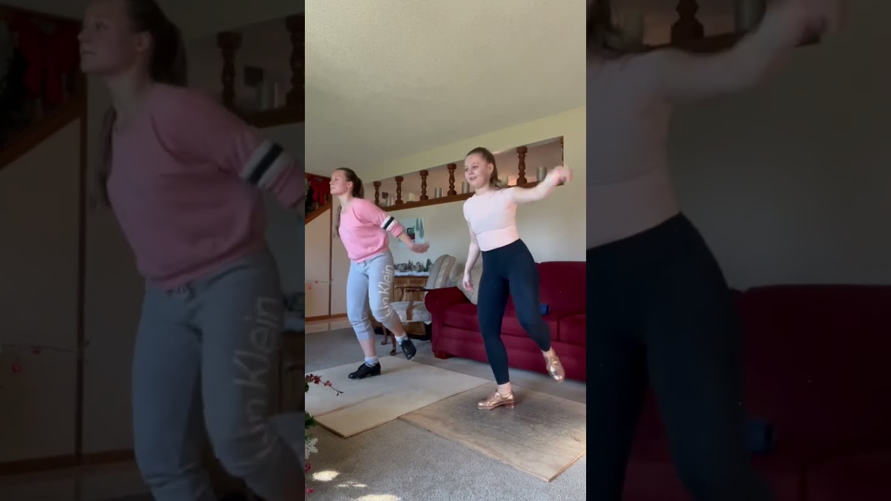 Rhythm turn tap combo by Nicole Billow - the Roth Sisters #tapdancingsisters #dancingsisters #tap