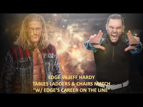AEW World's End 2023: Edge vs Jeff Hardy - Fanmade Card Match