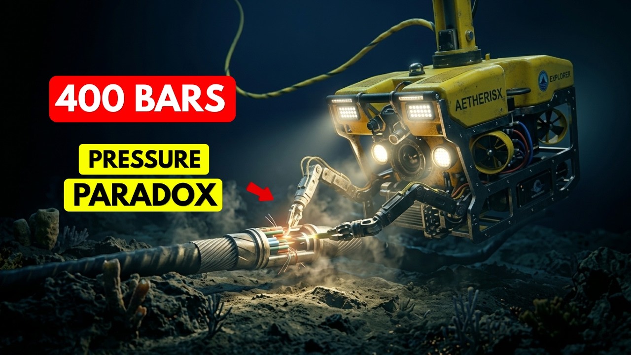 How Robots Repair Fiber Optic Cables 8,000m Deep