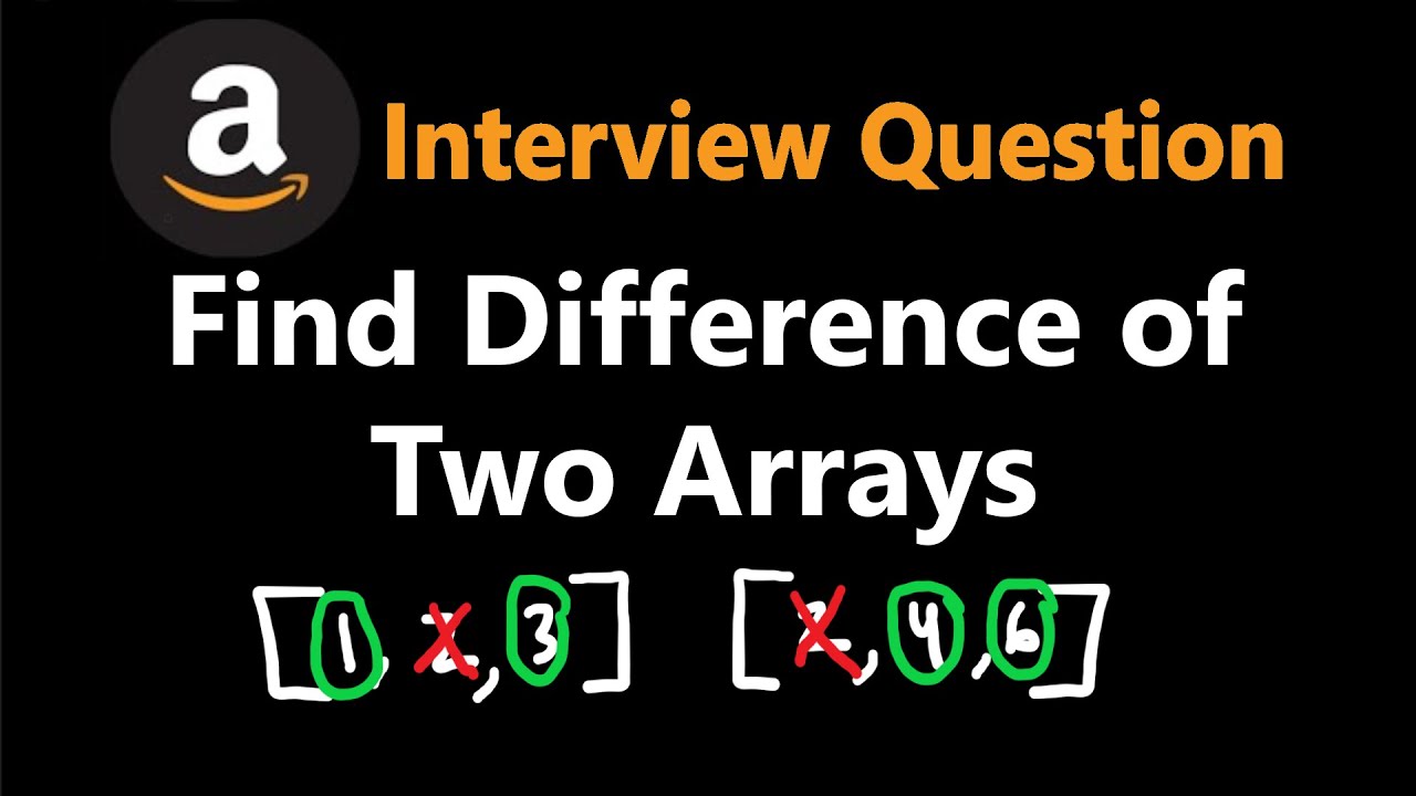 Find the Difference of Two Arrays - Leetcode 2215 - Python