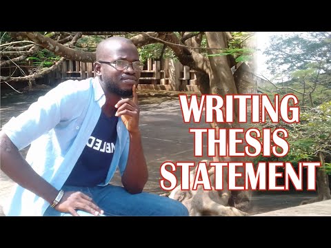 Thesis Statement: How To Generate A Good Thesis Statement