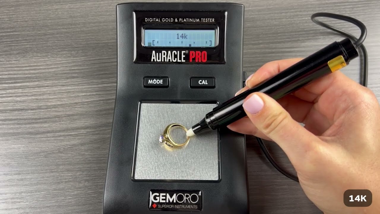 GEMORO AuRACLE PRO DIGITAL GOLD & PLATINUM TESTER