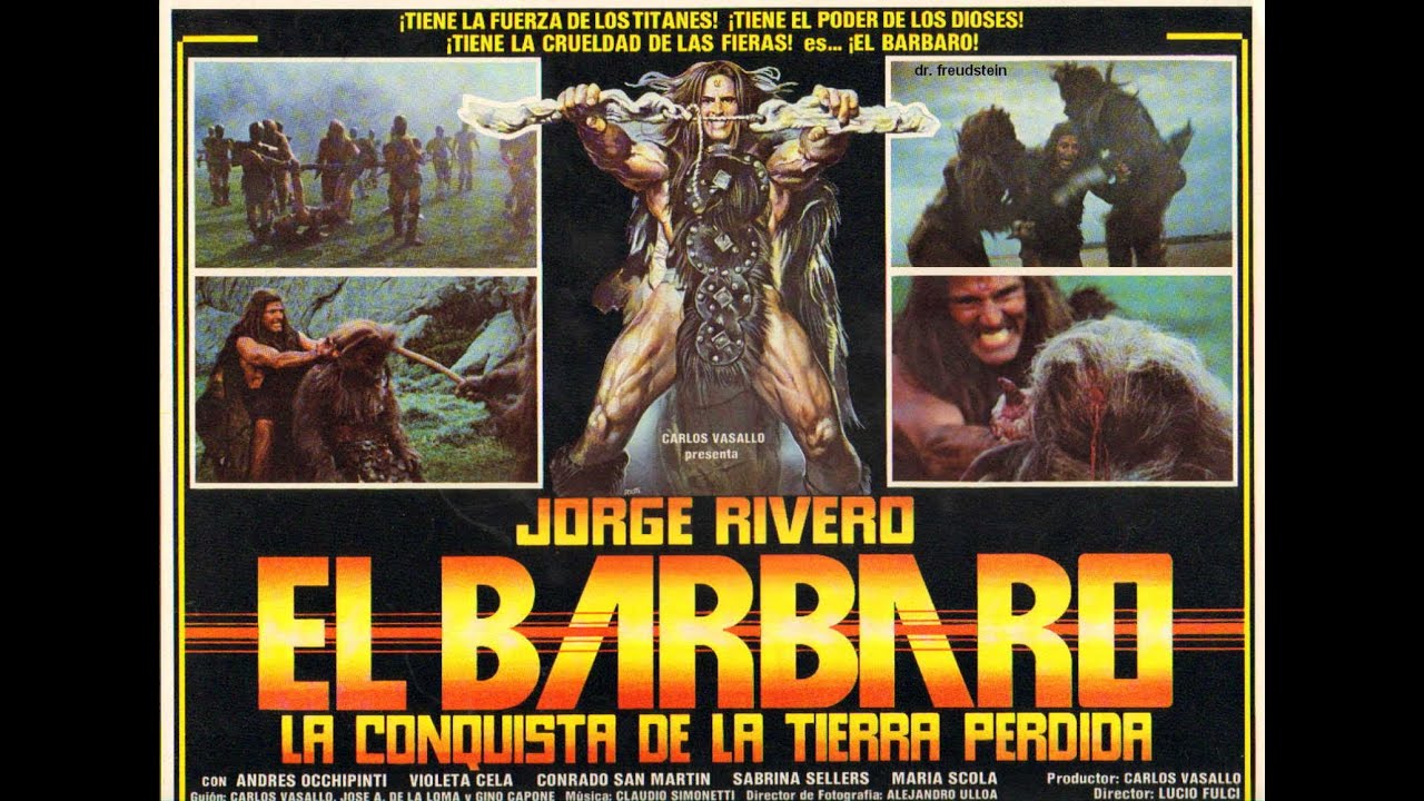 El Barbaro - Película Completa Español Latino | Jorge Rivero | Acción y Fantasía HD