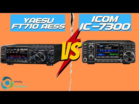 Yaesu FT-710 AESS VS Icom IC-7300! ⚔️The Best One For You!