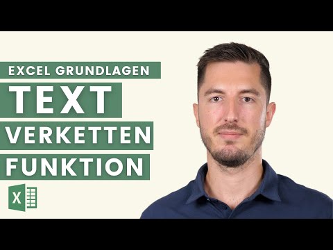 Die TEXTVERKETTEN Funktion erklärt mit Beispiel | Excel Grundlagen Tutorial