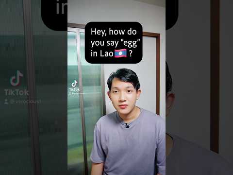 Lao language is easy!