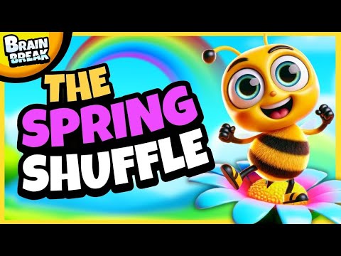 πΈπ The Spring Shuffle! | Fun Brain Break for Kids | Spring Brain Break πΌπΆ