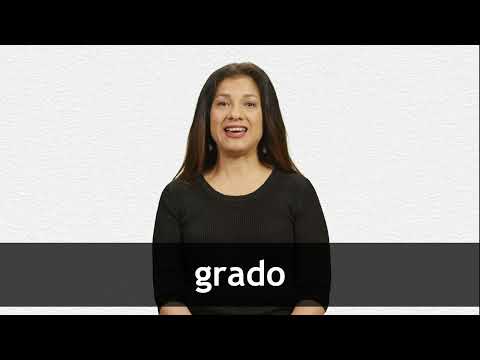 English Translation of “GRADO” | Collins Spanish-English Dictionary