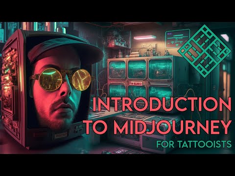 Using MidJourney AI for tattoo designs: Episode 1 // The Basics