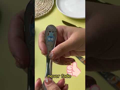 Test for Stainless Steel Kids Cutlery with Decal