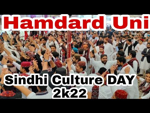 Sindhi Culture Day Sindh Hamdard University Karachi 2022 Hamdard University