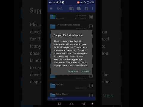 How To Extract Zip or RAR Files In mobiel#howto #shorts