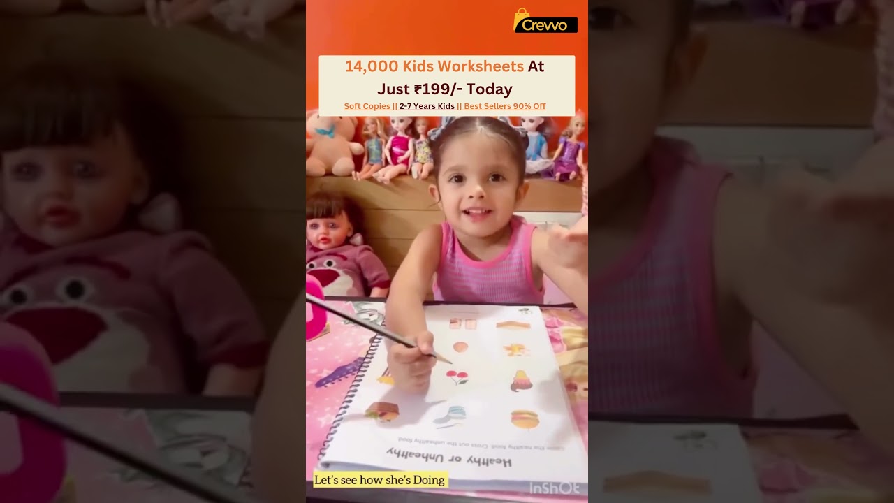 Boost Your Child’s IQ Fast with 14000+ Worksheets Printable Just ₹199/- ⚡