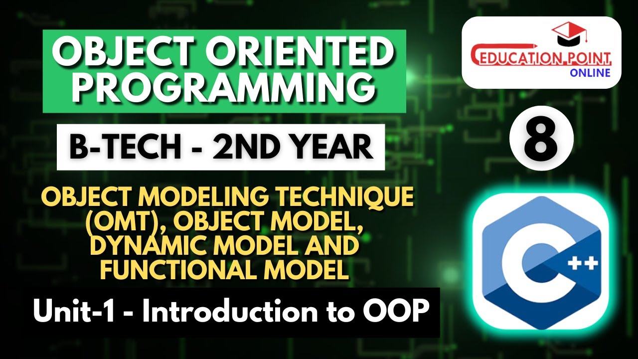 Lec 8 | Object Modeling Technique (OMT) | OOPM B-Tech 2nd Year
