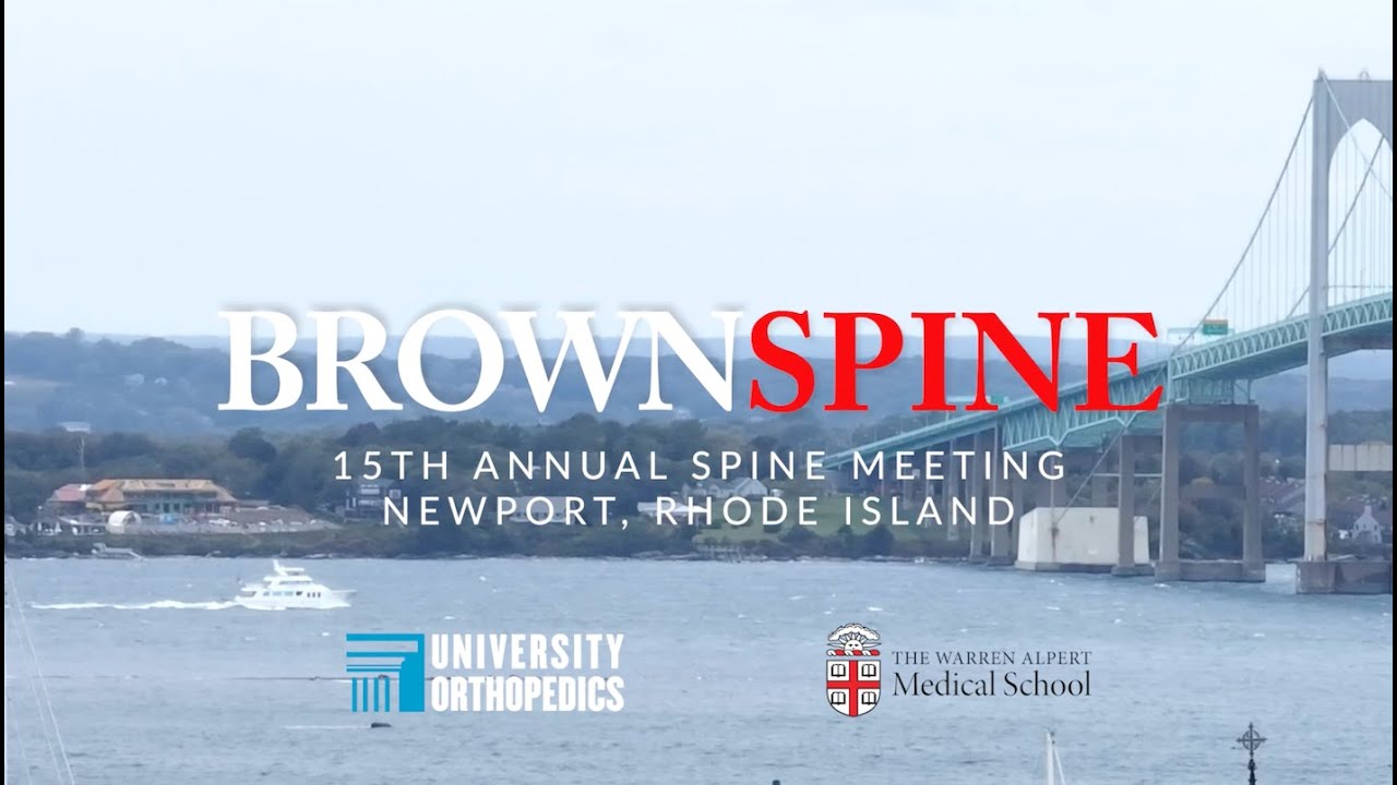 Brown Spine '23 Meeting, Newport, RI