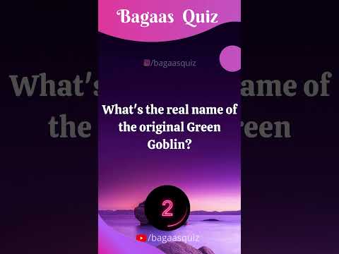 Easy Spider-Man movie Quiz #shorts