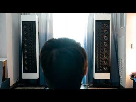 [Binaural Audio] AXPONA 2022 - Martin Logan Statement 40XW
