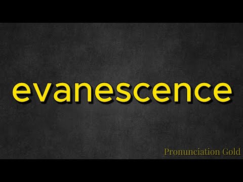 How to Pronounce Evanescence - Say it Correctly Every Time!