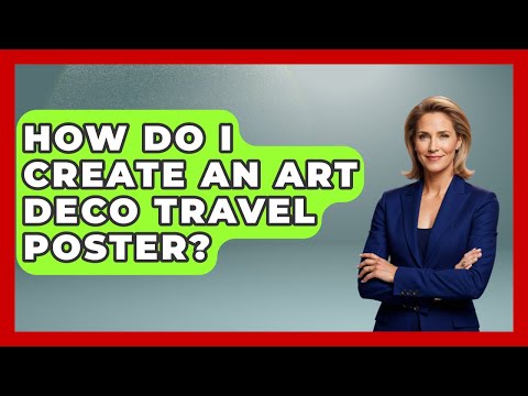 How Do I Create An Art Deco Travel Poster? - Graphic Design Nerd