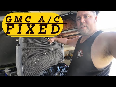 How to replace 2015 GMC A/C Condenser. Silverado, Tahoe, Suburban, Yukon all very similar