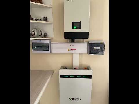 5kw Luxpower inverter and Volta battery Lithium 5.12kwh,51.2v,100ah