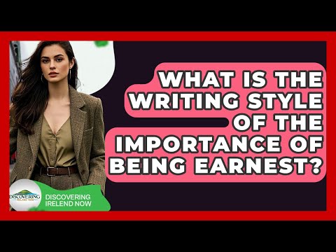 What Is The Writing Style Of The Importance Of Being Earnest? - Discovering Ireland Now