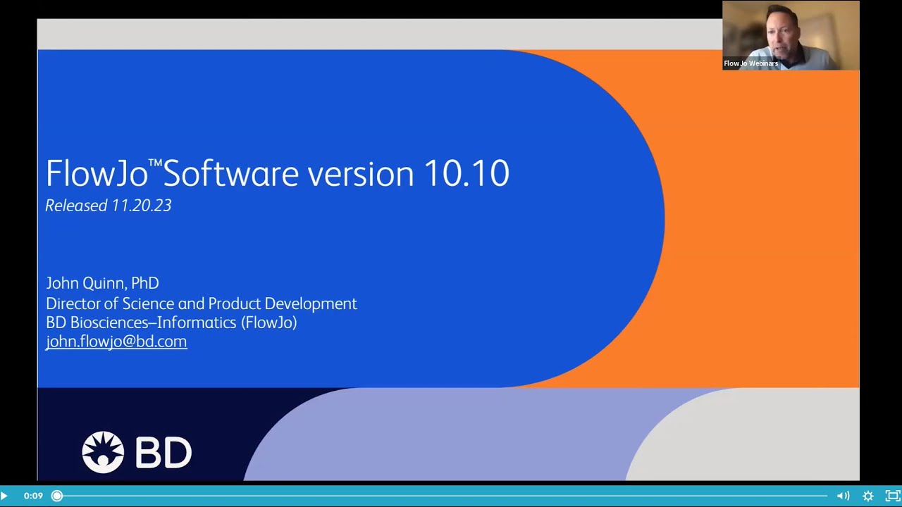 Introducing FlowJo v10 10!   Dec 7, 2023 with John Quinn