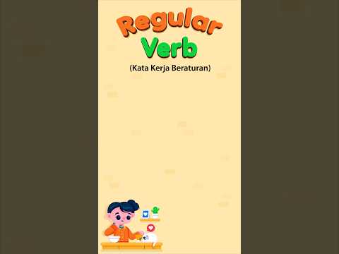 Learning Regular Verb - Rob - Robbed #english #bahasainggris #katakerjaberaturan