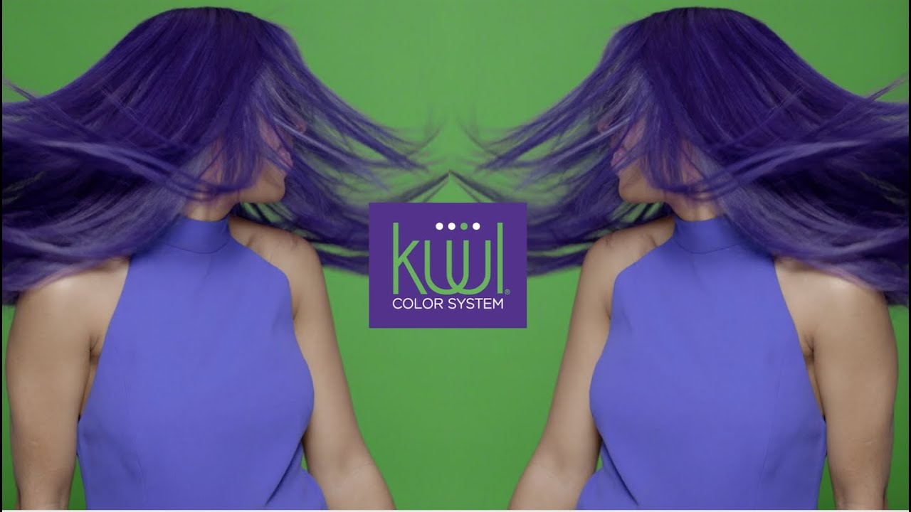 Violet Hair Tutorial with Kuul Semi-Permanent Hair Color