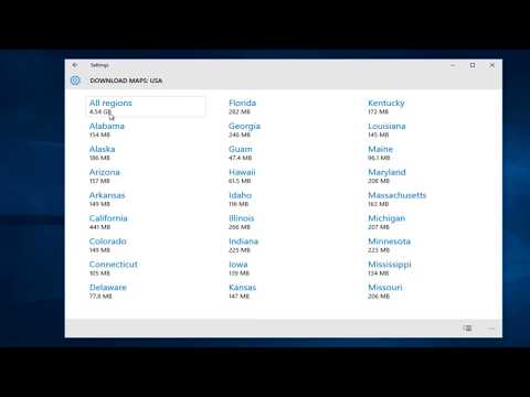 How To Download Offline Maps In Windows 10