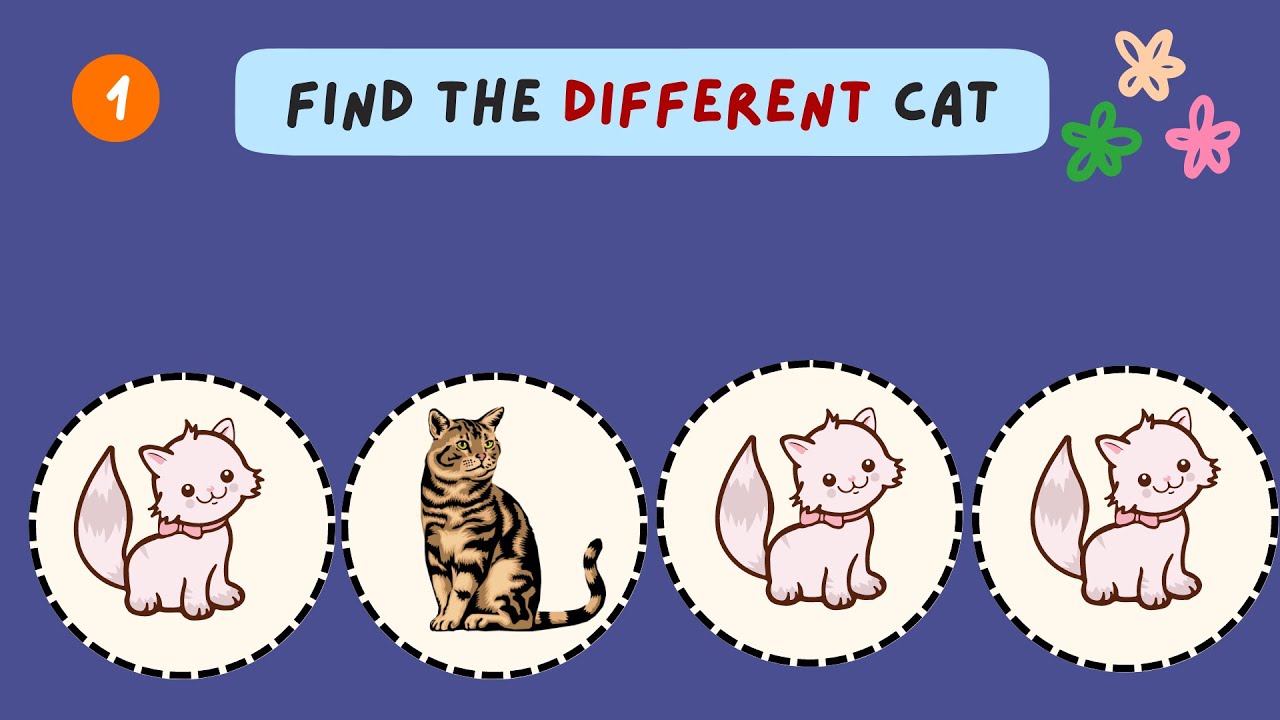 Find The Odd One Out | Pre-number concepts | Part 11 | Practice My Worksheets