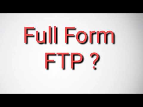 Full form of FTP ?