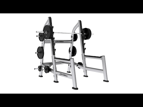 LIFE FITNESS Signature Bench Rack Olympic Squat Rack SOSR