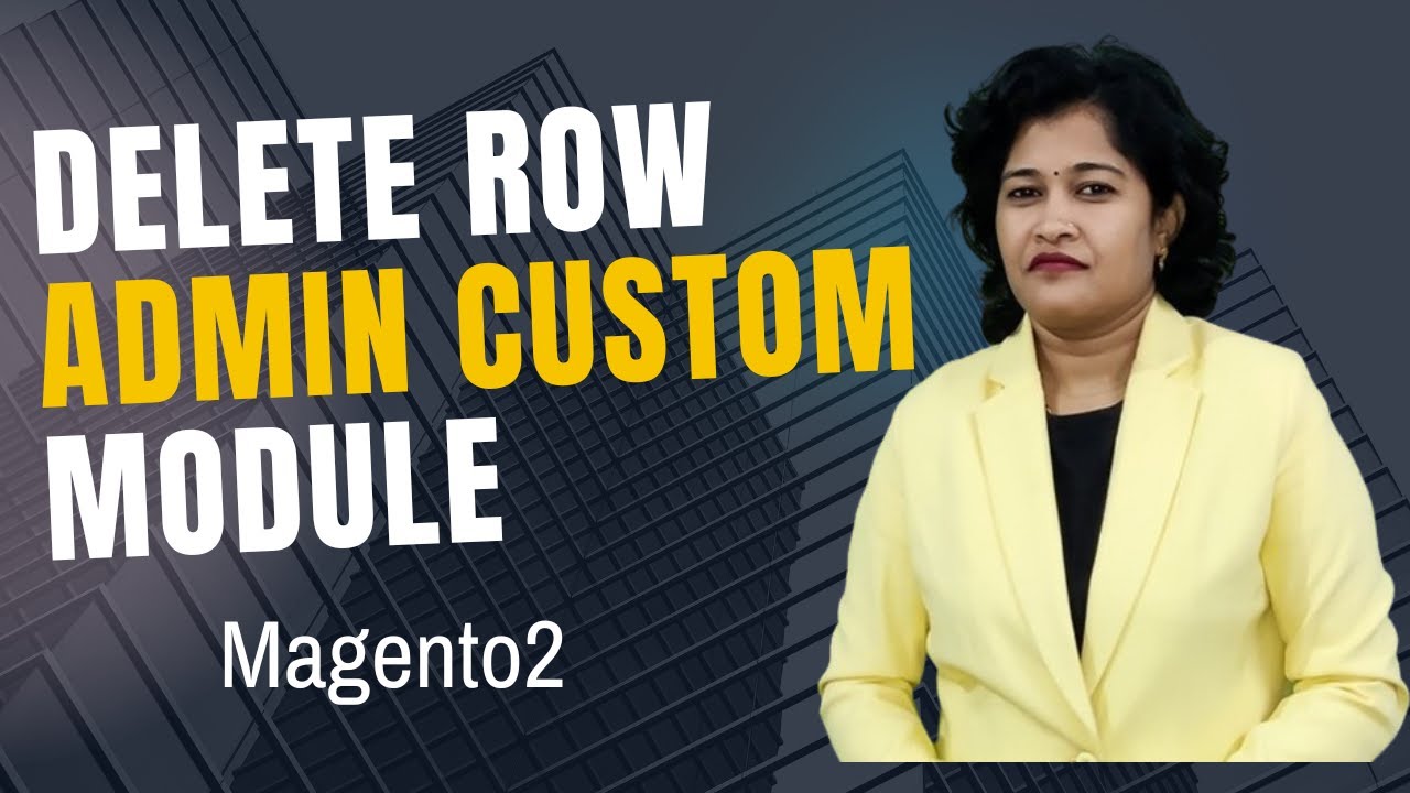 Delete Row from Grid in Magento2 Admin Custom Module | How to create delete url to delete row