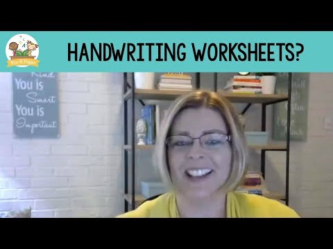 Handwriting Worksheets for Preschool?