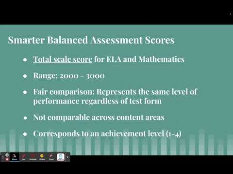 Understanding the Summative Assessment Results
