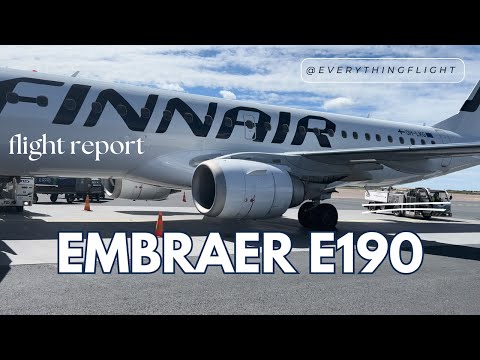 Finnair Embraer E190LR Review