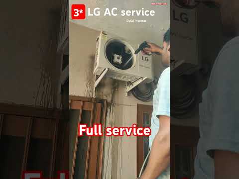 LG AC Outdoor Unit Deep Clean | Quick Short! #hellomistri443 #acservice