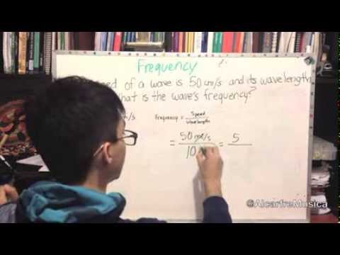 Calculating Frequency - Physics