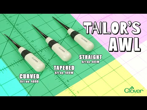 Tool School: Tailor's Awls