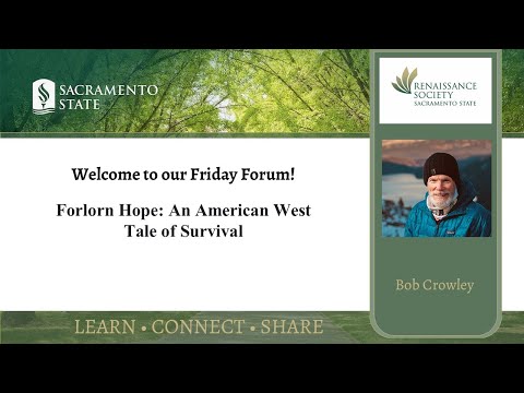 Forlorn Hope: An American West Tale of Survival by Bob Crowley