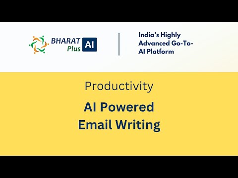 BHARAT Plus AI | Productivity | AI Powered Email Writing